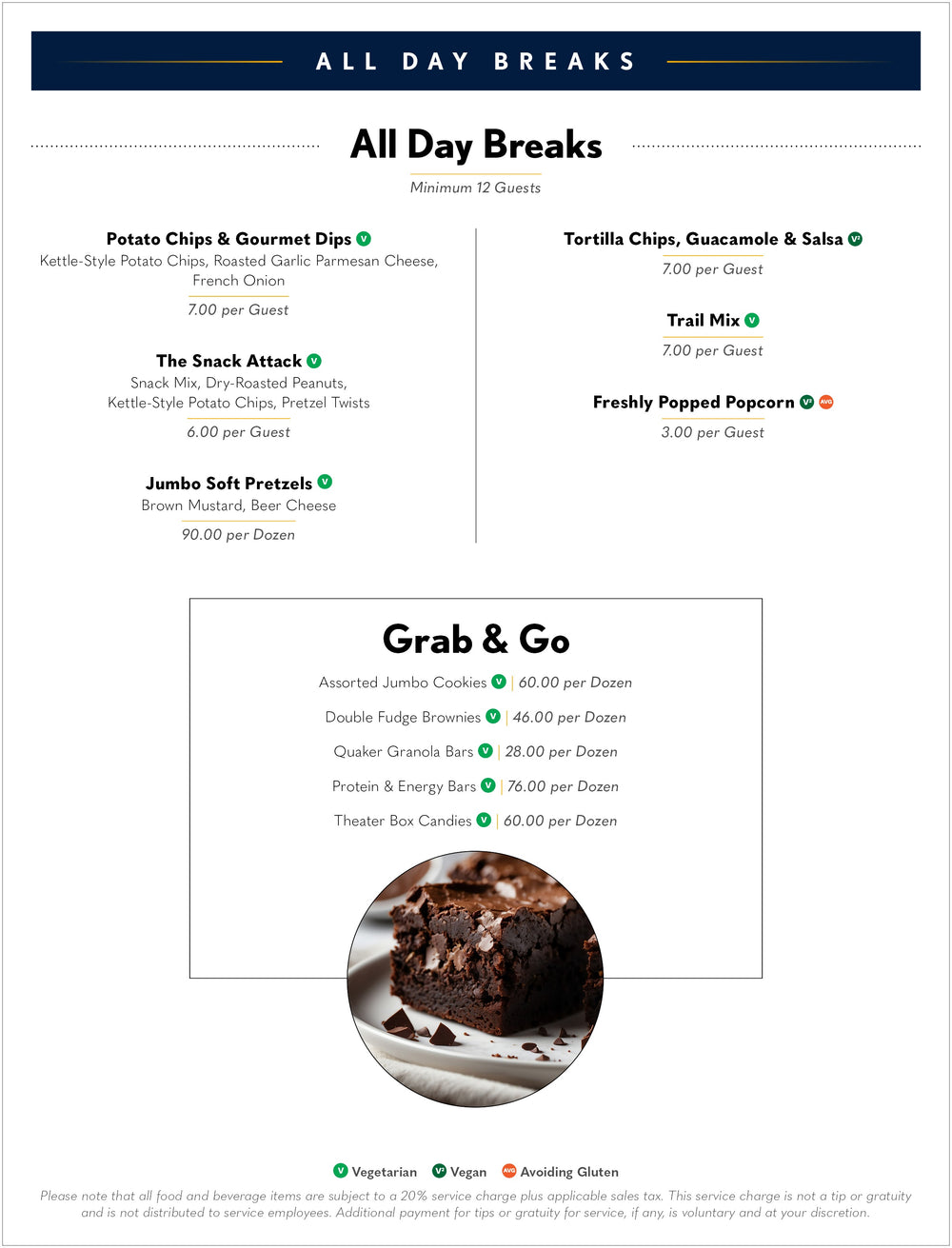401 Collective Menu - Centreville Bank Stadium